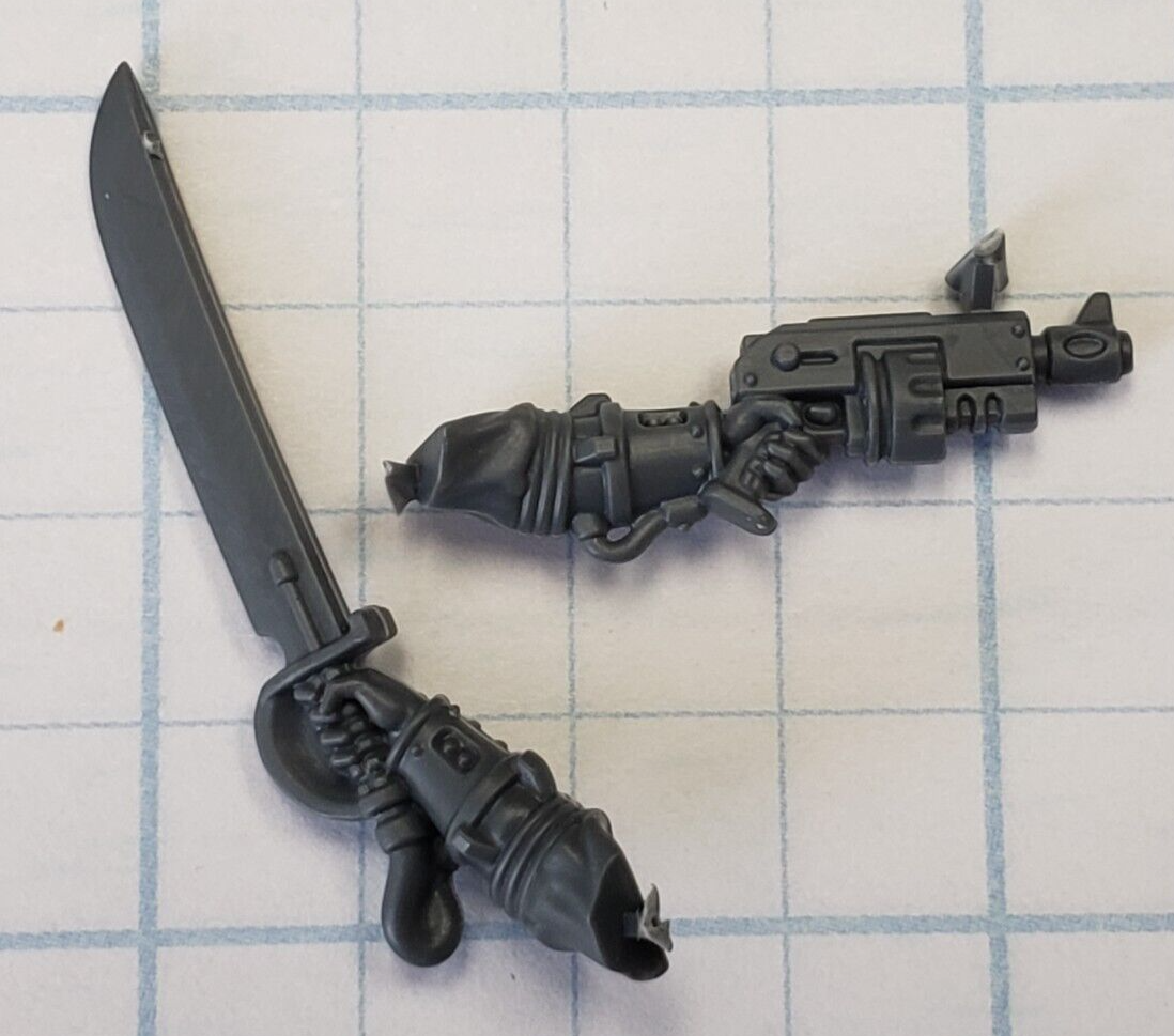 40K Kill Team Bits Imperial Navy Breacher Navis Cutlass Power Sword ...