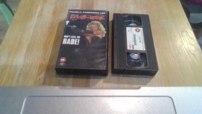 BARB WIRE UK VHS PAL VIDEO 1998 Pamela Anderson Lee Udo Kier ACTION ...