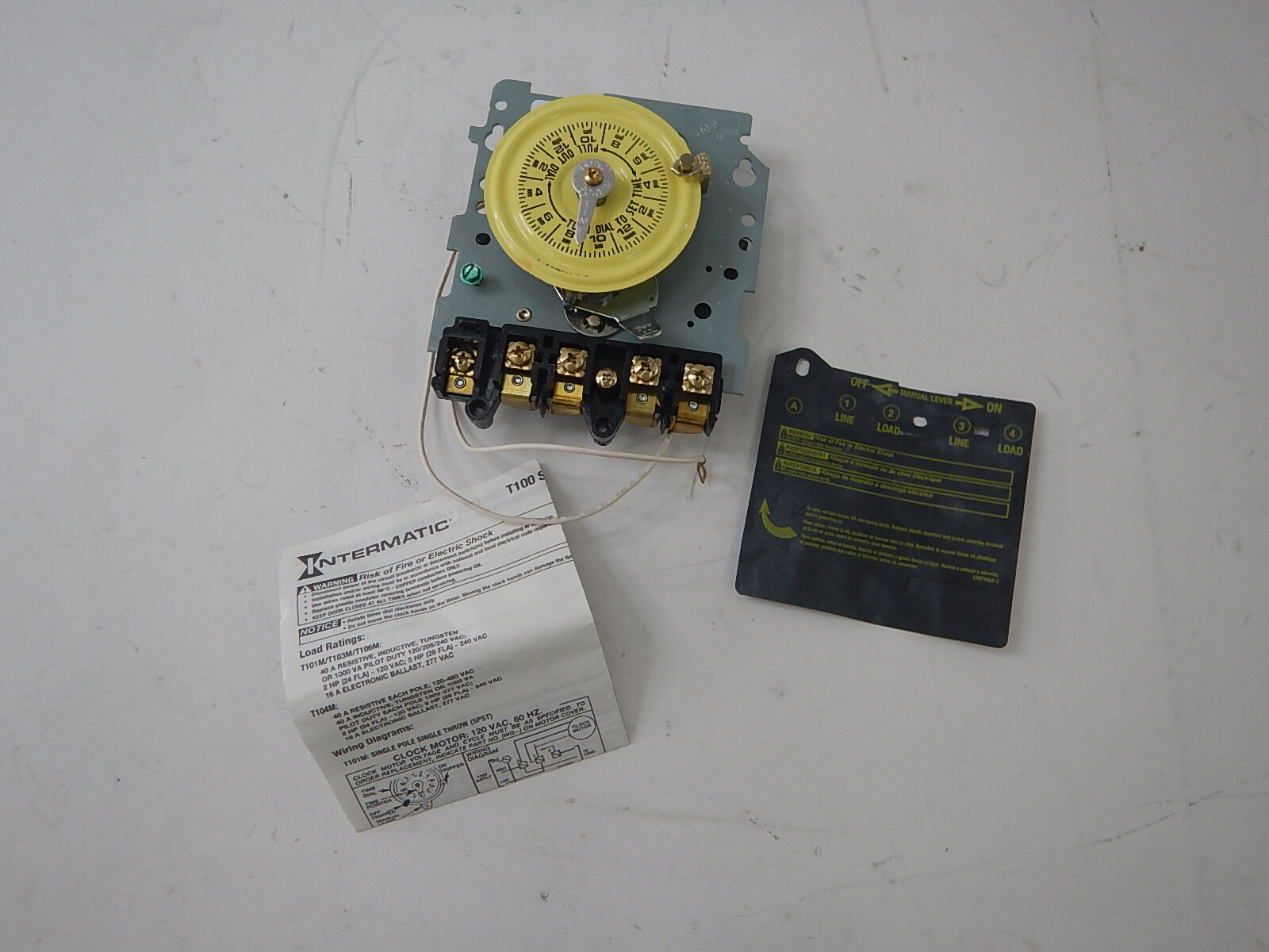 Intermatic T104M - Mechanical Time Switch Mechanism Only | eBay