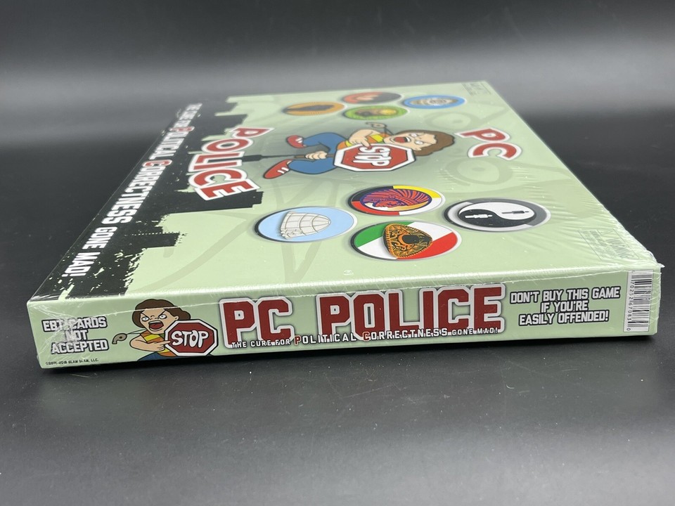 PC POLICE Board Game, The Cure for Political Correctness Gone Mad New ...