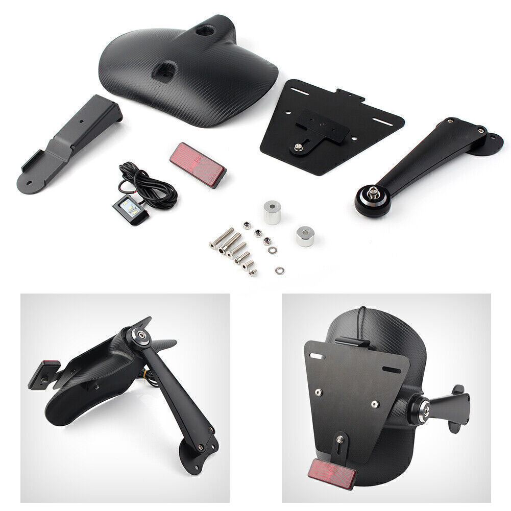 For BMW R nine T 2014-18 Black Rear Mudguard Fender Wheel Hugger ...