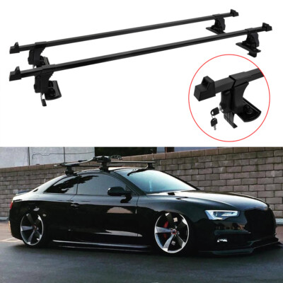 For Audi A3 A4 A5 A6 52" Roof Rack Rail Cross Bar Luggage Kayak Cargo ...