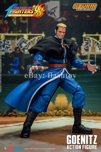 Storm Toys SKKF11 1/12 The King of Fighters GOENITZ Collectible Action ...
