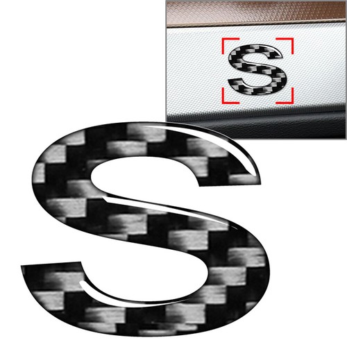 Window Door Wall Car Badge Emblem Alphabet Letter s Decals Stickers ...