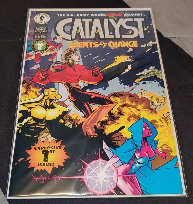 CATALYST: AGENTS OF CHANGE #1, 3, 6, (DARK HORSE COMICS 1994) | eBay