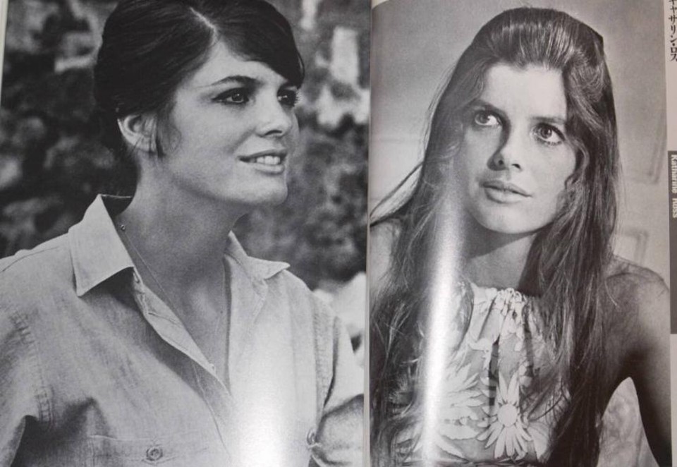 1970s American actress exciting beauties Jacqueline Bisset, Katharine ...