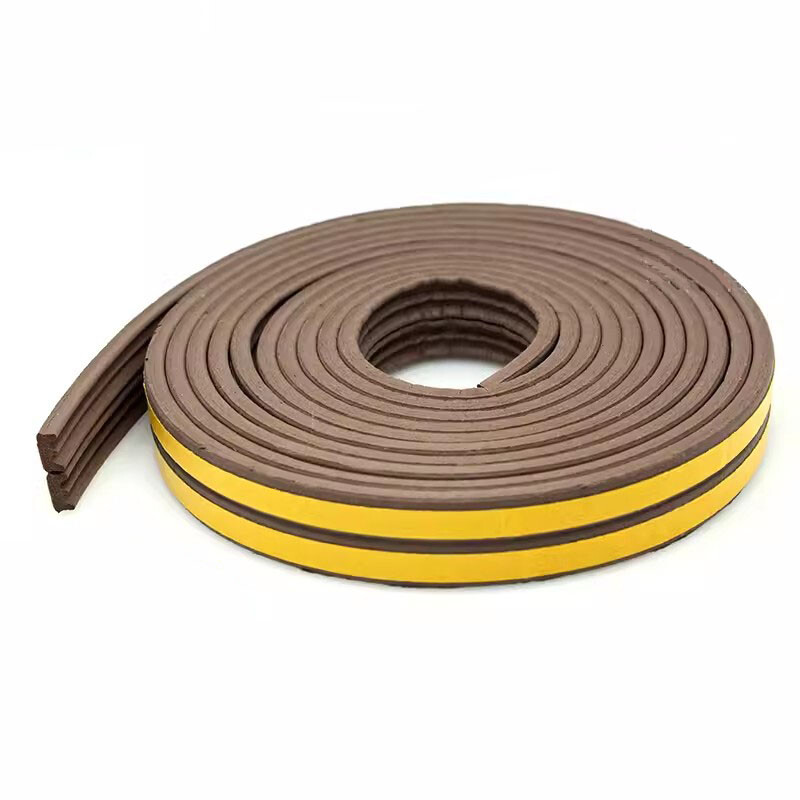 10M Rubber Draught Excluder Strips Self Adhesive Seal Strips For Door ...