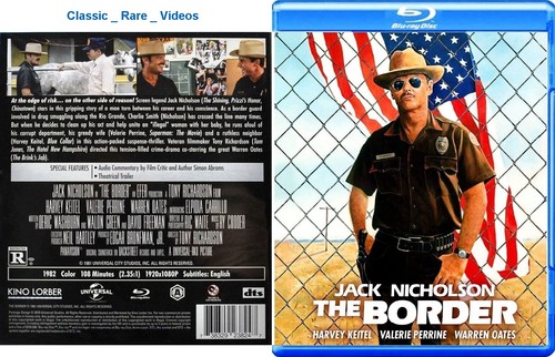 The Border ~ Blu-ray ~ Jack Nicholson, Harvey Keitel (1982) 738329238247 | eBay
