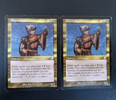 MTG Magic the Gathering - 2 x Edgewalker (137/143) Scourge LP- | eBay