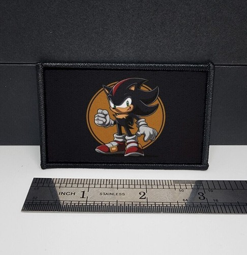 Video Game Inspired Morale Patch Custom Tactical Shadow From Sonic 2x3 ...