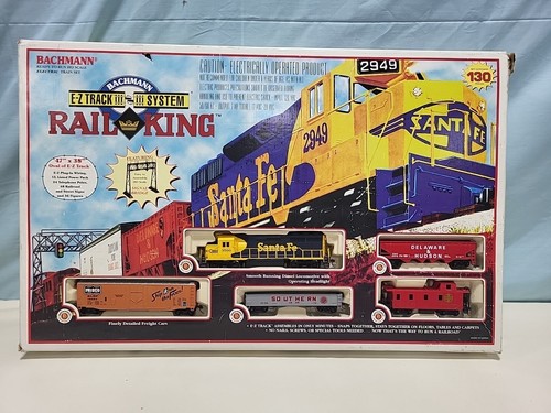 Bachmann Rail King Santa Fe 3500 Diesel Locomotive HO Scale Electric ...