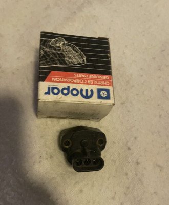 OEM Used Mopar Throttle Position Sensor # 5252684 / 86-90 Dodge Daytona ...
