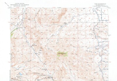 Reproductions - 1951 Topo Map