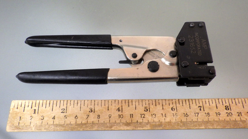 AMP #231652 Crimping Plug Connecting Hand Tool / TE Crimper Connector ...