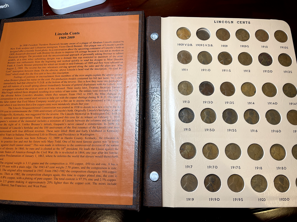Dansco Album *Lincoln Cent* (266 Coins) Mostly Complete Set | eBay