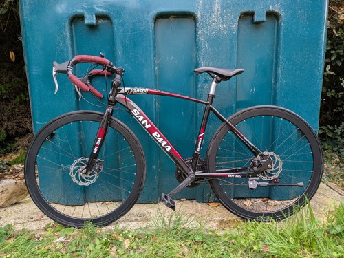 Sanhema Road Racing Bike 21 Gear Carbon Steel 26″ Black (small frame ...