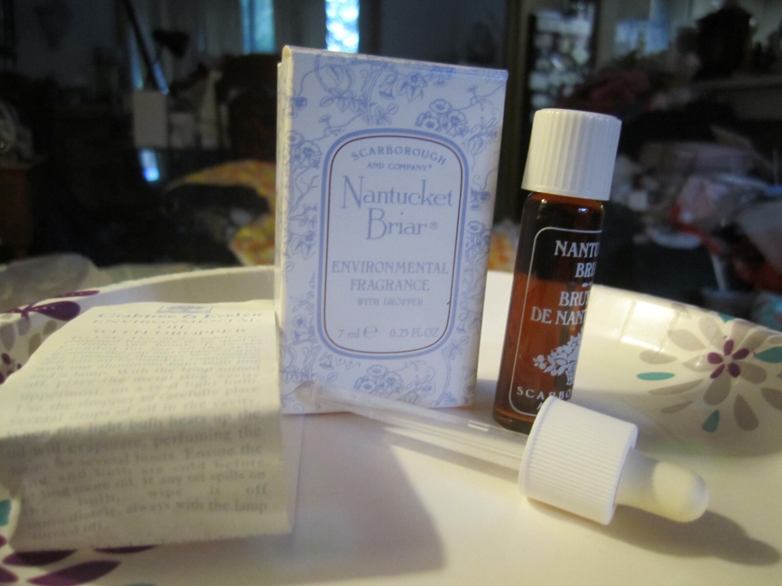 CRABTREE & EVELYN SCARBOROUGH CO NANTUCKET BRIAR FRAGRANCE OIL~NEWinBOX ...