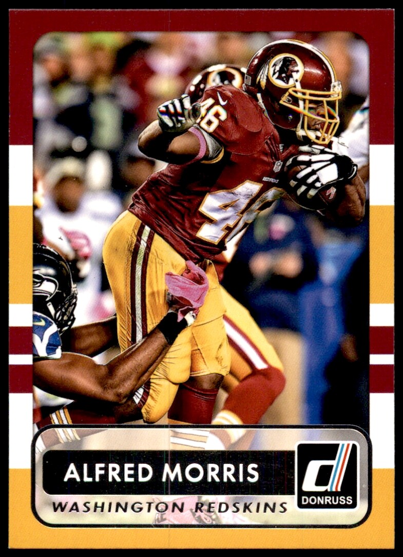 2015 Donruss #58 Alfred Morris REDSKINS | eBay