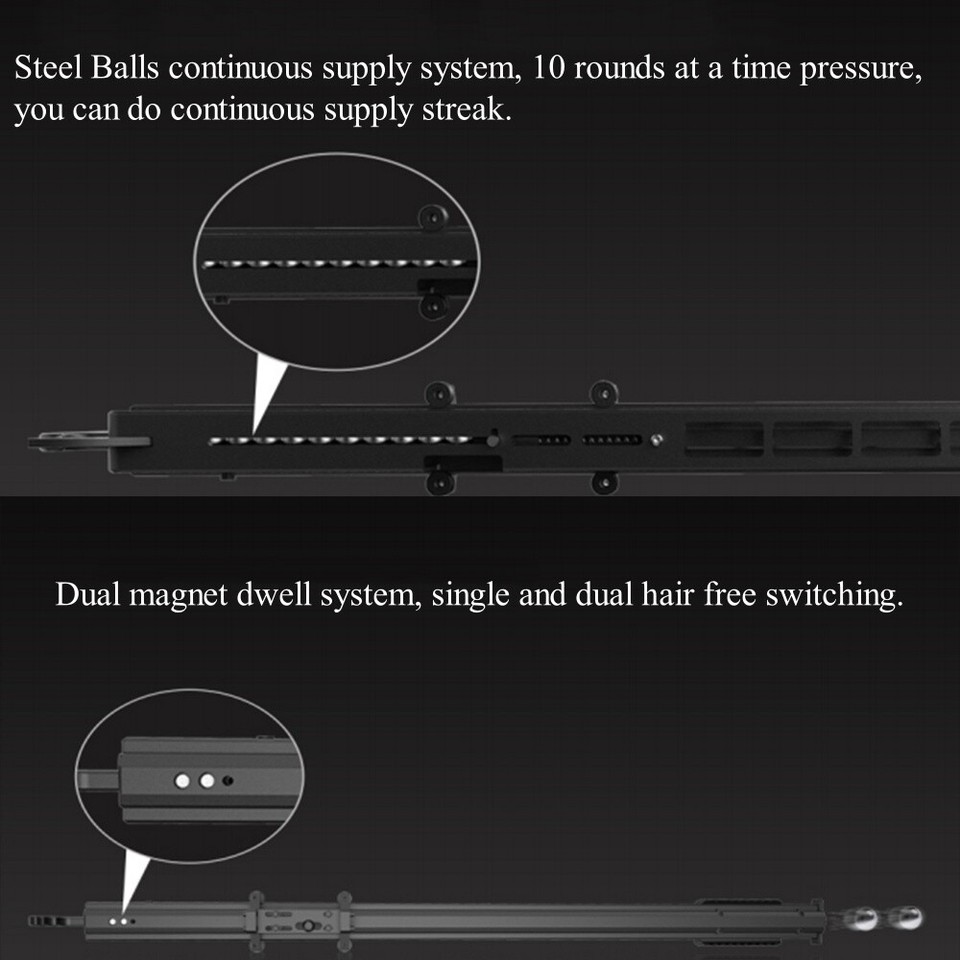 Archery Rapid Bow Shooter Steel Ball Launcher Compound Recurve Shooting ...