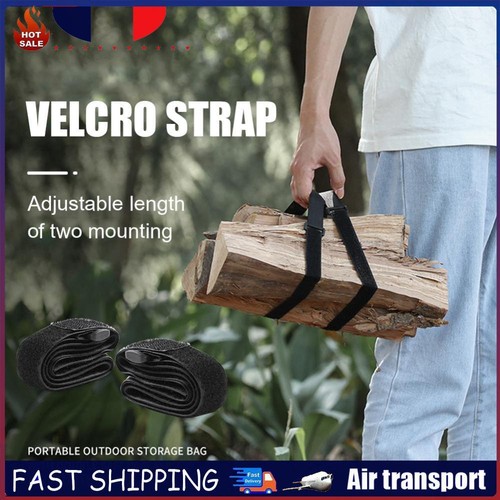 2pcs Outdoor Camping Cargo Storage Fixing Belt Sticker Tied Strap ...