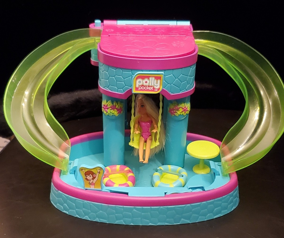 Amazoncom Polly Pocket Ultimate Pool Party Playset Ultimate Pool Party