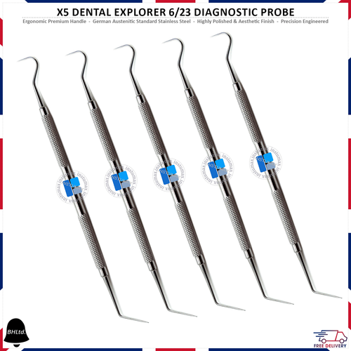 Dental Explorer Tools Calculus Tarter Plaque Tooth Scraper Scaler ...