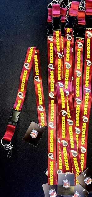 Washington Redskins Lanyard Keychain ID Holder Badge NFL Keychains ...