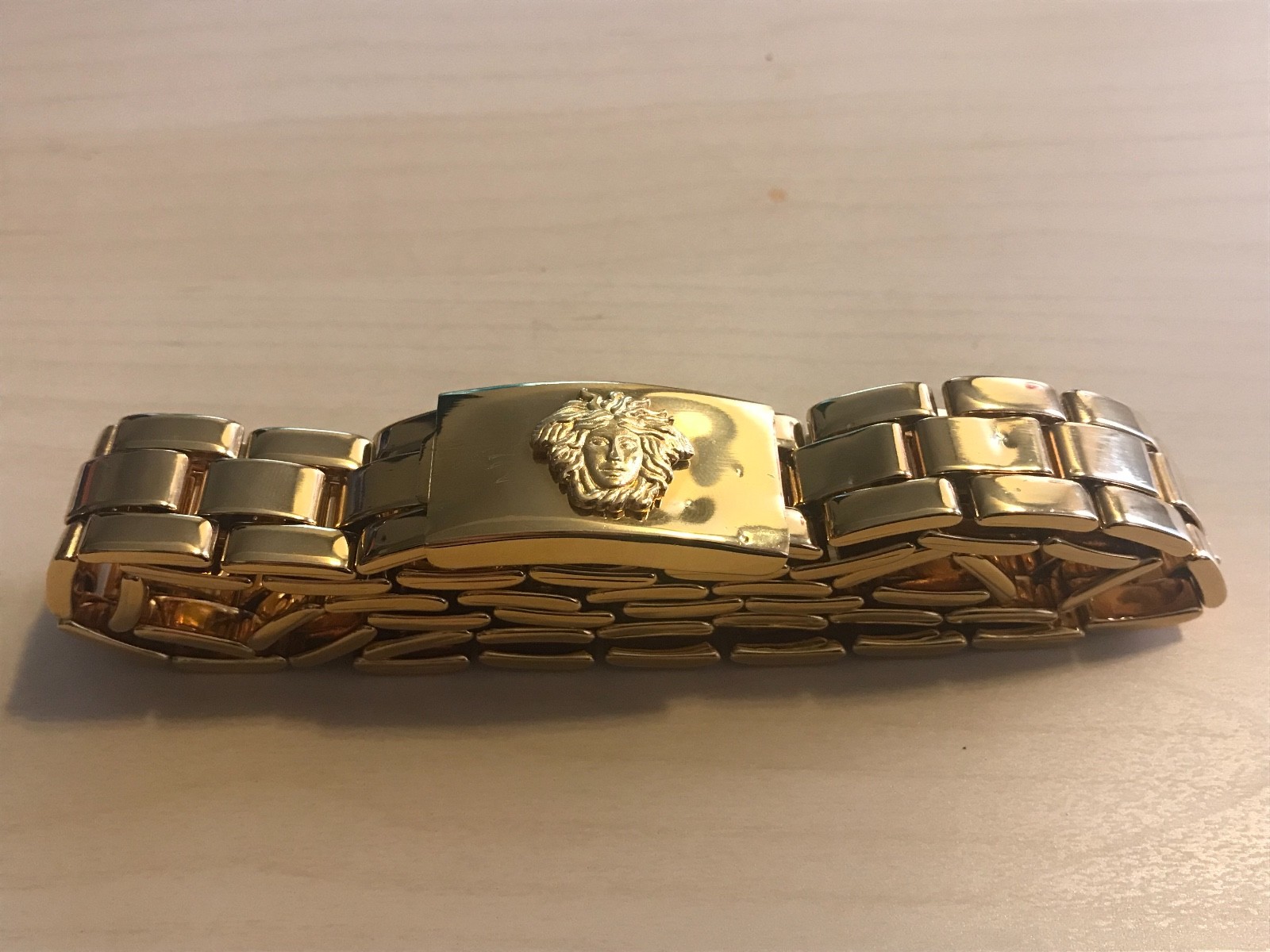 Versace Vintage Medusa Gold Chain Belt - Gem