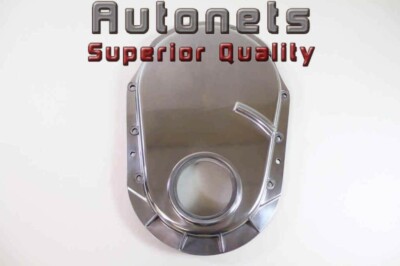 Big Block BBC Chevy Polish Aluminum Timing Chain Cover Generation 5 ...