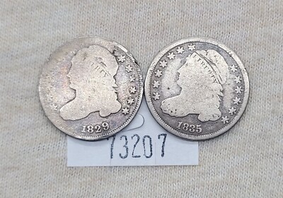 WPCoins ~ 1829 1835 Cap Bust Dimes (2) | eBay