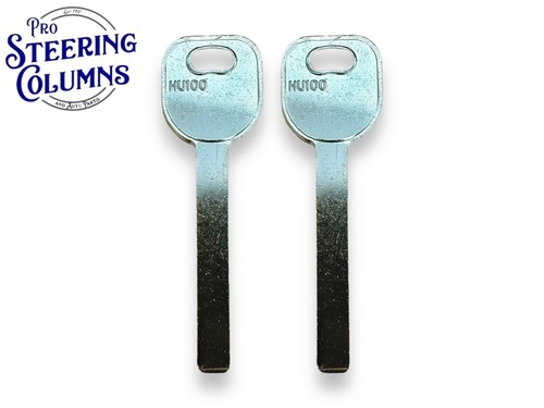 Fits GM Chevrolet Buick GMC HU100 Metal Key Blanks New (2 Pack) | eBay