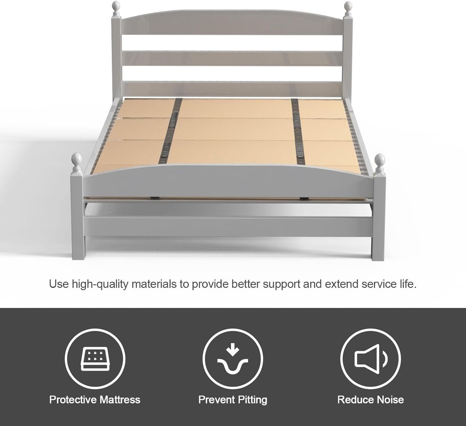 Mattress Support Wooden Bunkie Board/Bed Slats/Queen Bed Board under ...