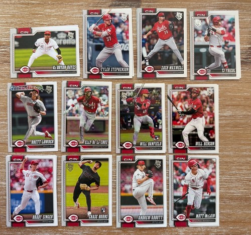 🔴 Topps 2026 S1 Reds 39 Card Lot Elly Burns Maxwell Friedl Lowder 🔴 | eBay