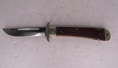 Carl Schlieper Eye Brand Solingen Hunter Folding Lock blade Knife | eBay