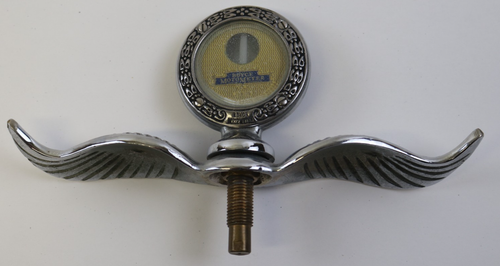 Vintage Winged Boyce MotoMeter For Ford Car, 8” Wide SEE PHOTOS | eBay