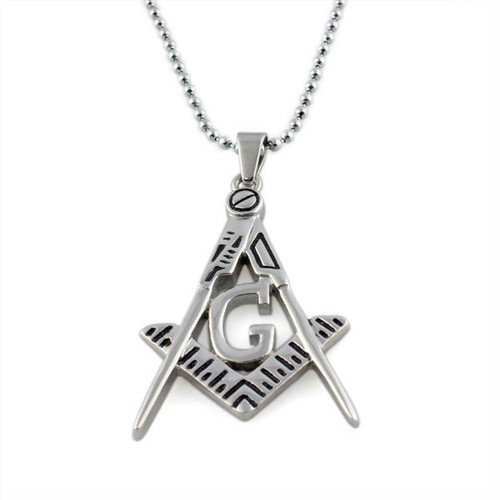 Free Mason Pendant - Triangle Freemasonry Stainless Steel Masonic ...