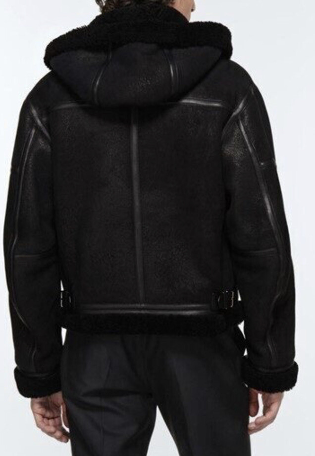 Tom Ford Hooded Shearling LEATHER TFL996 Jacket-With Tags- RRP$13,500 ...