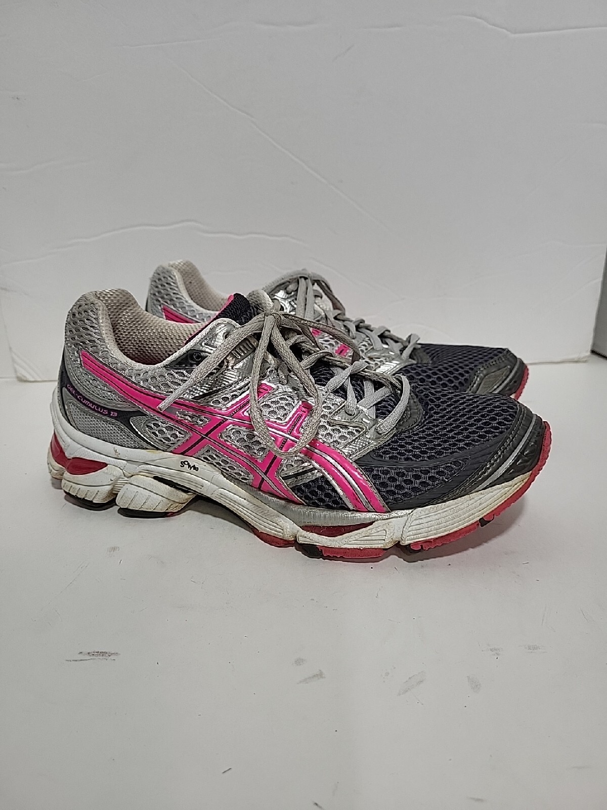 ASICS GEL CUMULUS 13 T199N MULTI COLOR RUNNING WALKING LADIES 8 SHOES ...