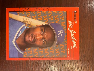 1990 Donruss Royals MLB MVP Error BC-1 Bo Jackson Card | eBay