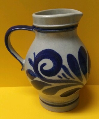 Handarbeit Salt Glaze Pitcher Jug 0.25L "Grub aus Welschneudorf" in ...