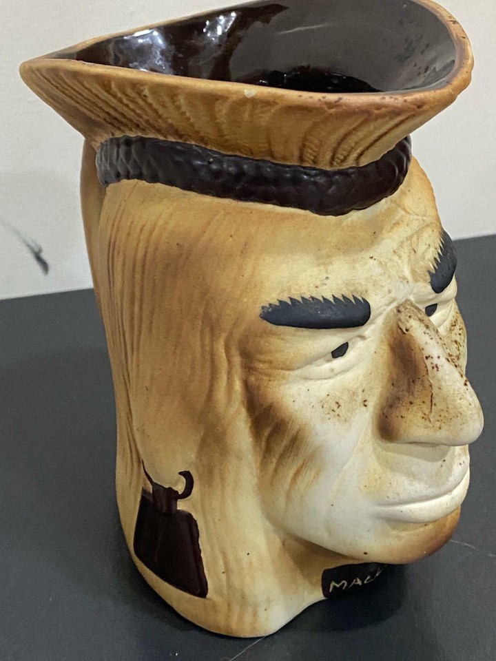 Vintage 1973 Native American Head Mug Home Decor MACKENNA Creative Cups ...