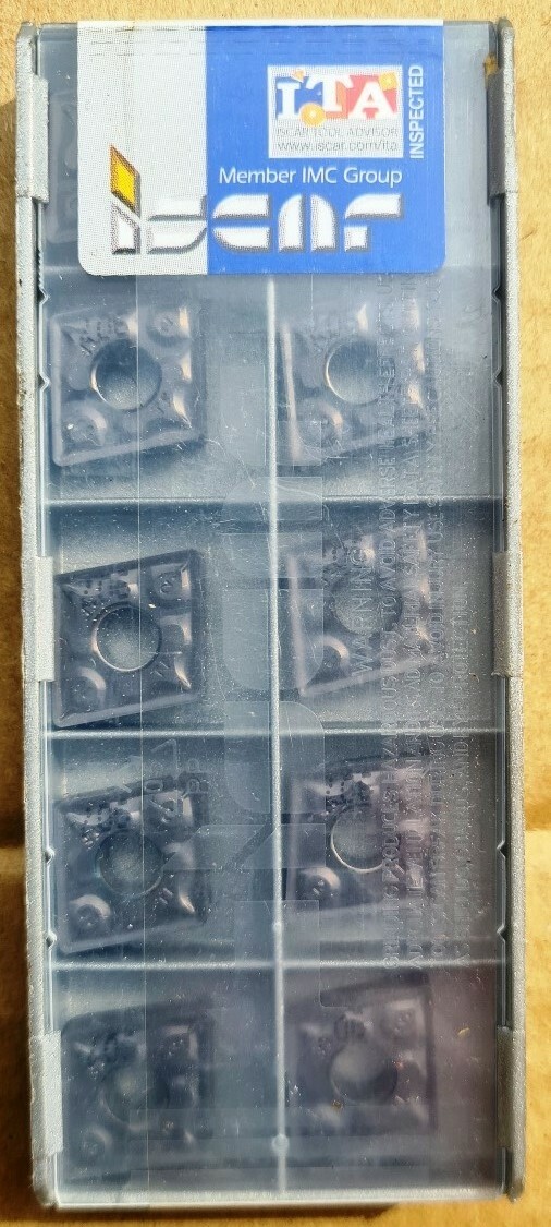 Genuine CNMG 432 TF Ic907 ISCAR Insert 10pcs for sale online | eBay