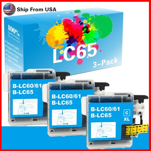 3PK LC65 LC65XL Ink Cartridge for DCP J140W Printer | eBay