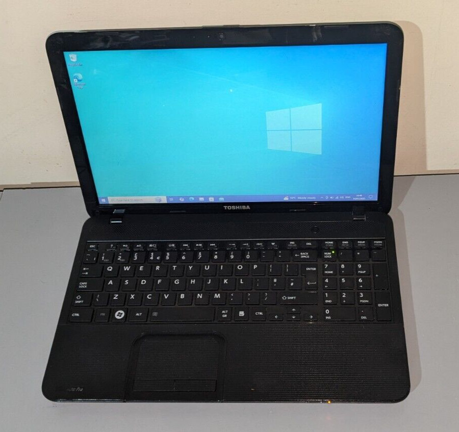 Toshiba C850 15.6" Intel Core i5-2450M 2.50GHz 240GB SSD 8GB Ram Wins ...