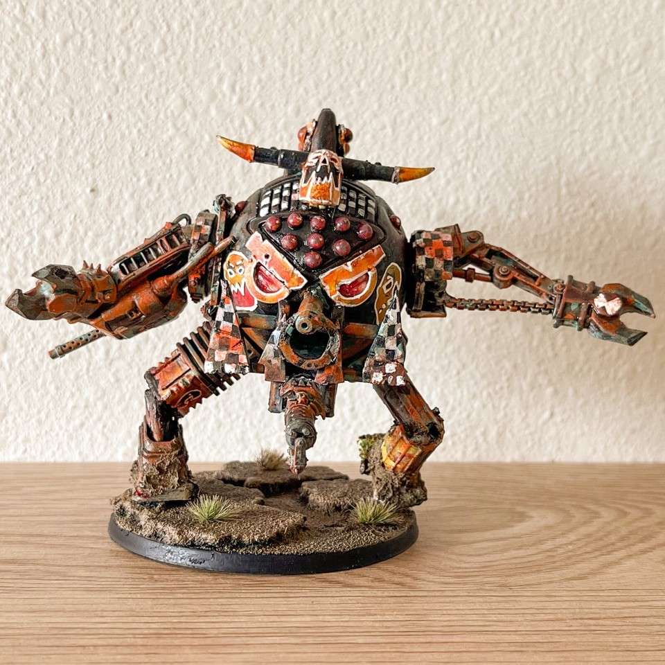 Warhammer 40k Xenos - Painted Orks Bad Moons Army - BoxedUp (272) | eBay