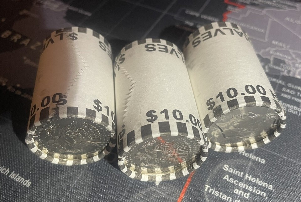 (1) 2023 Kennedy Half Dollar Bank Roll $10 FACE VALUE (20 COINS ...