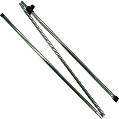 Outdoor Revolution Adjustable Caravan Awning Steel Rear Pad Poles ...