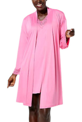 Rhonda Shear Women's Dreams Robe Pink | eBay