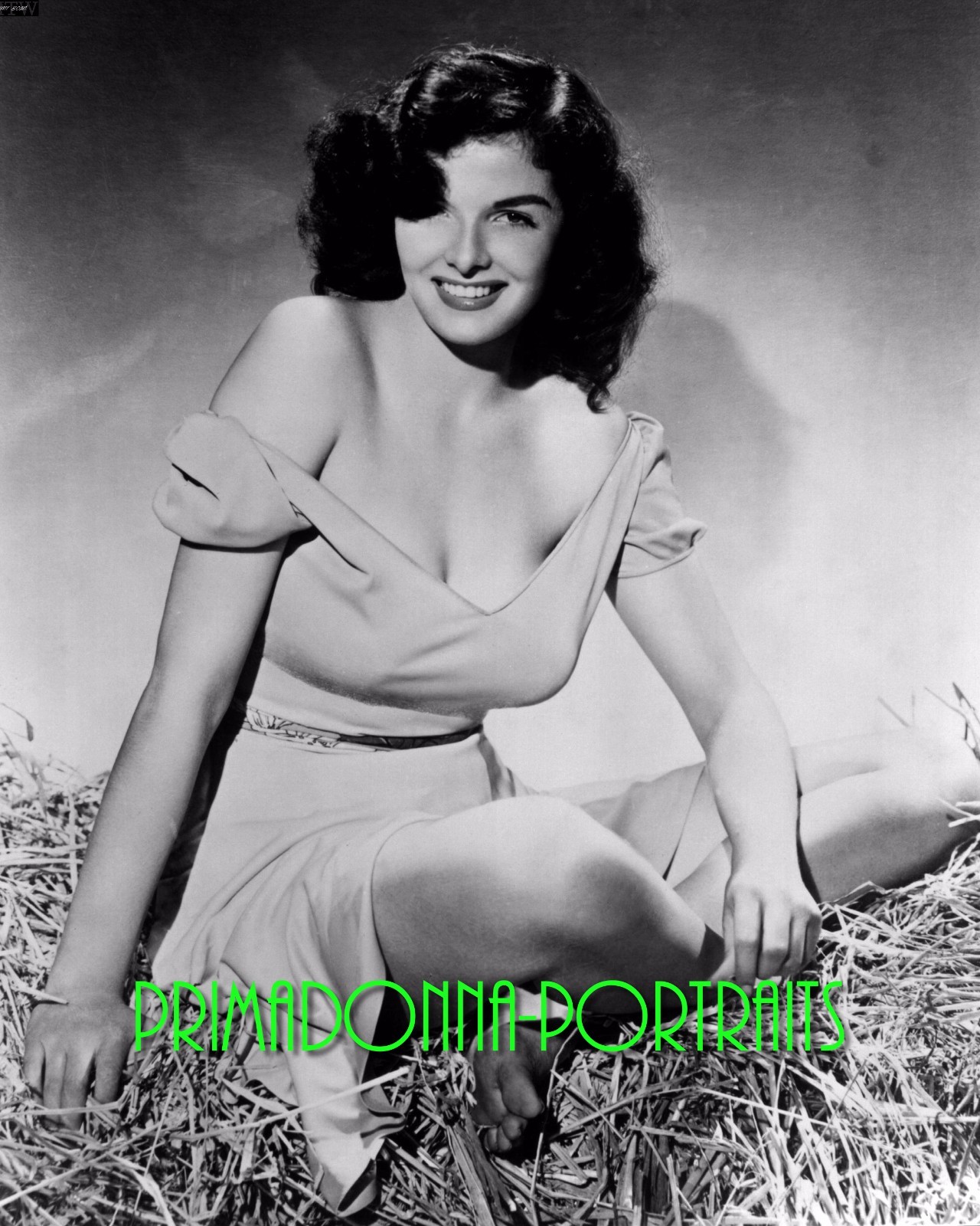 JANE RUSSELL 8X10 Lab Photo 1940 "THE OUTLAW" SEXY Busty MOVIE STILL, Film Debut | eBay