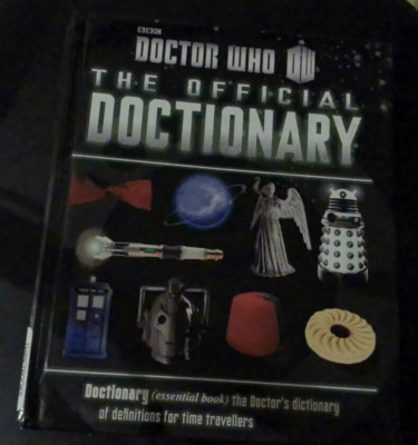 NM Doctor Who Official Dictionary BBC 2012 hardback book unused ...